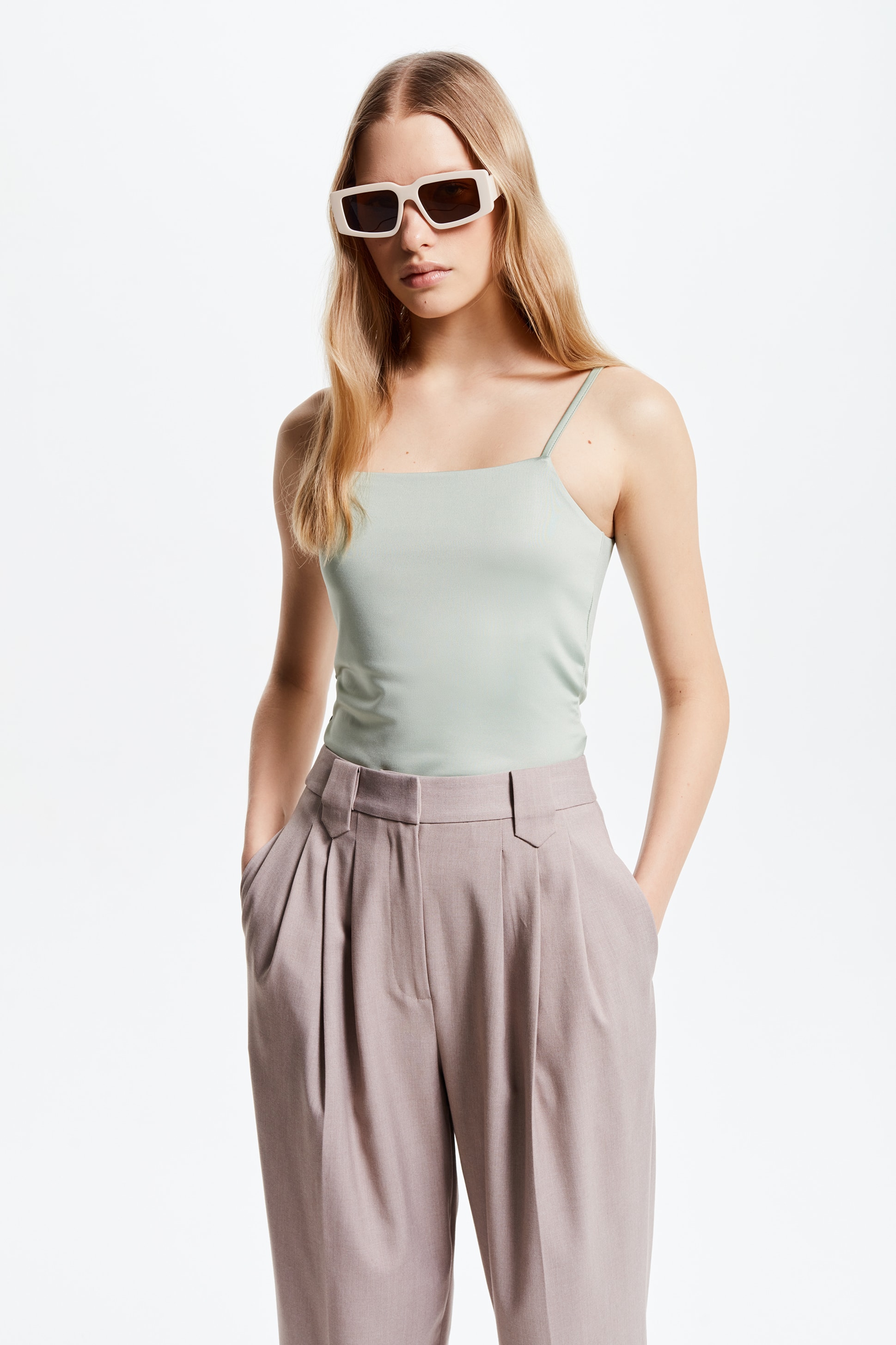 Топ на тонких бретелях 2153145372-41 - купить в интернет-магазине LOVE ...